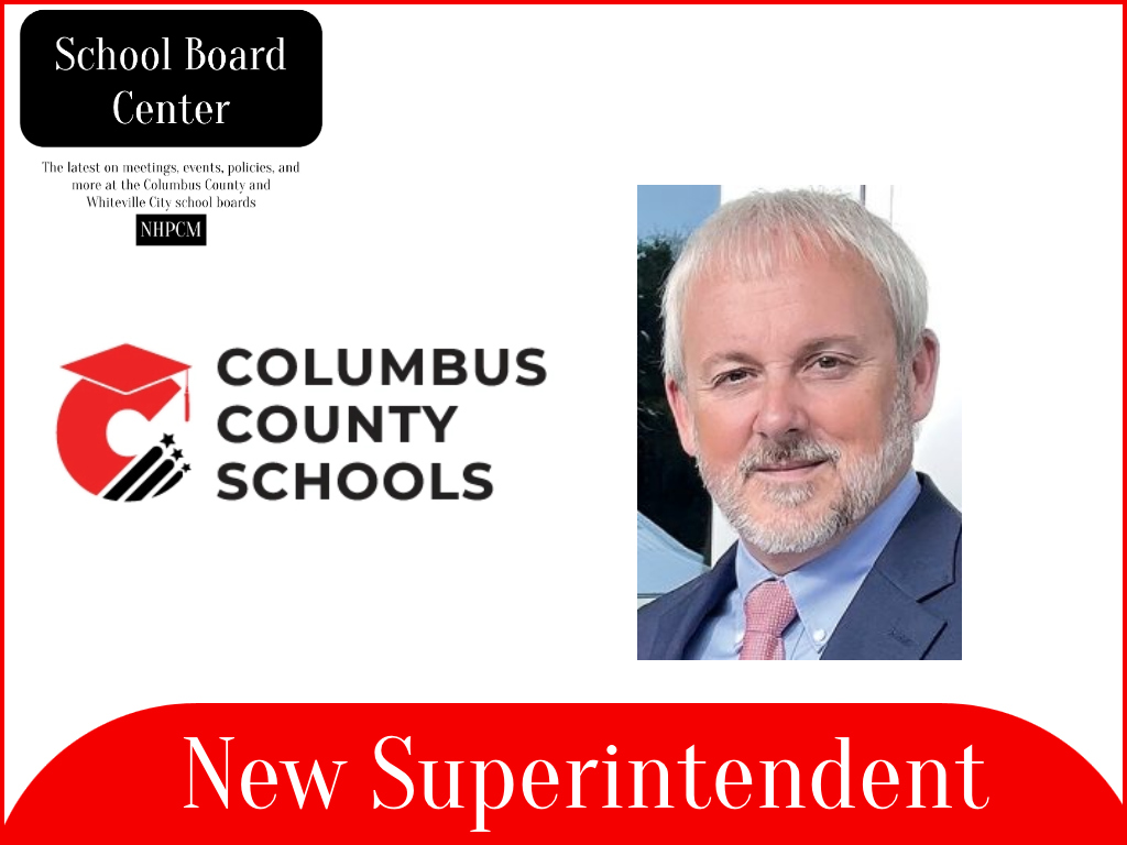 Eddie Beck Named New Superintendent Of Columbus County Schools ...